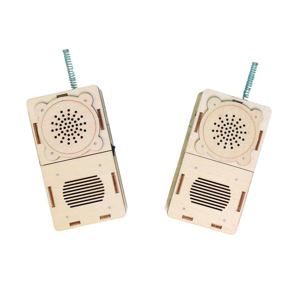 Build & Learn Walkie Talkie STEM Kit - Set of 2 – Nesting House