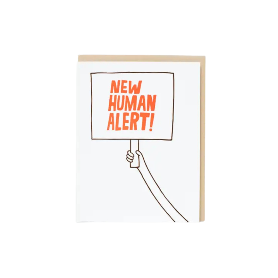 New Human Alert! Card – Nesting House