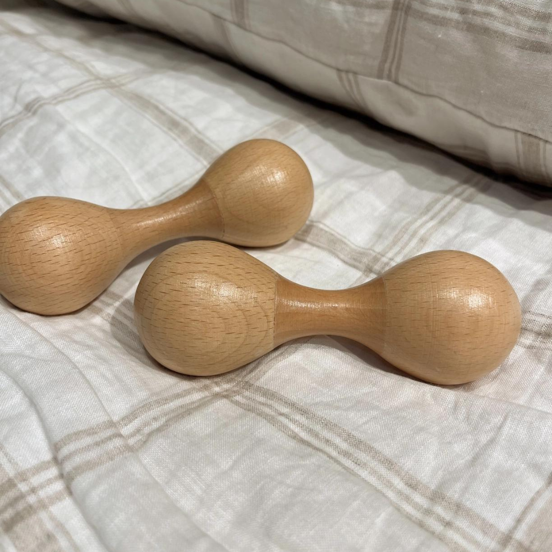 Handmade Wooden Double Maracas – Nesting House